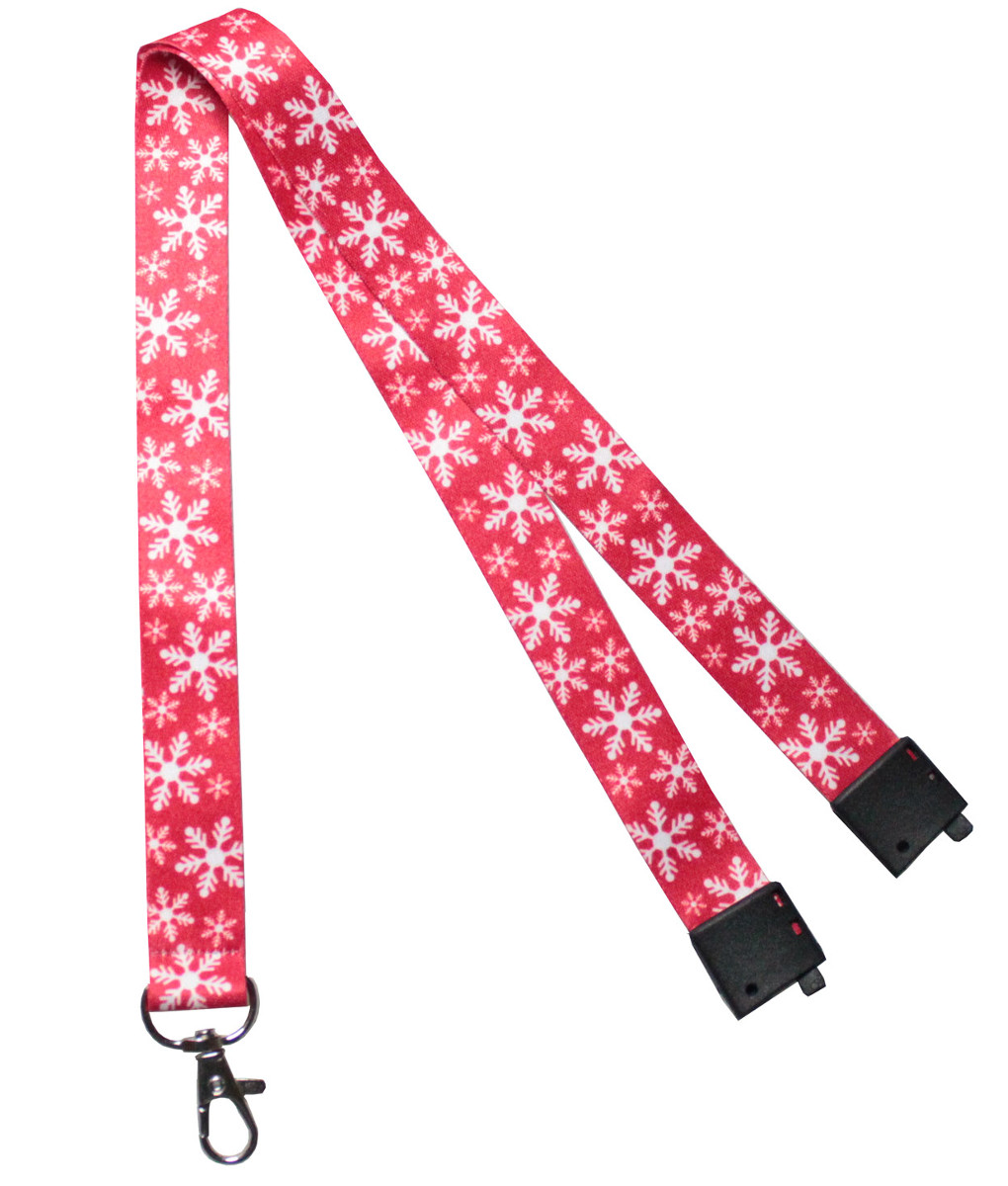 Snowflake Lanyard - Customcard Ltd