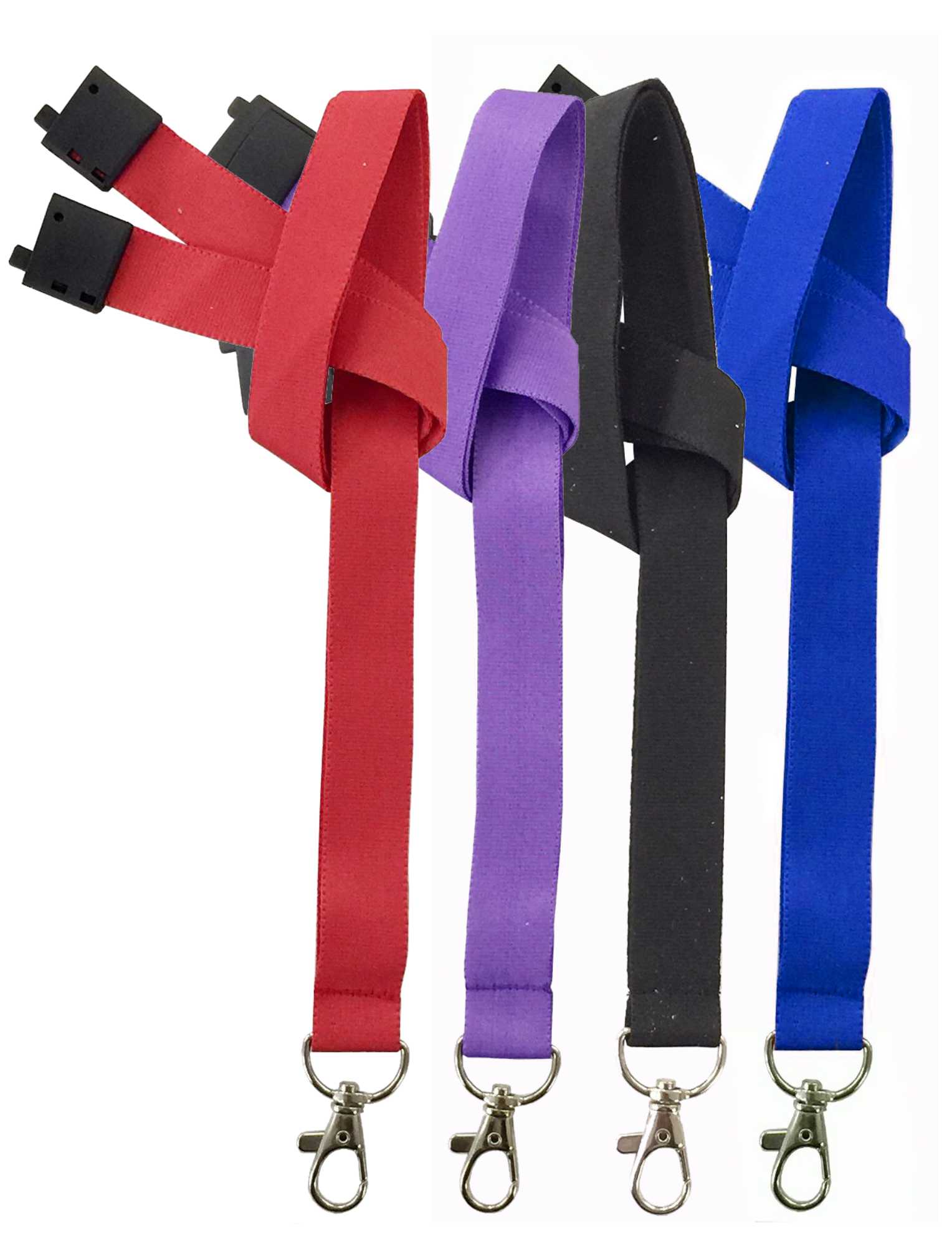 20mm Lanyards with Single Breakaway and Metal Trigger Clip - Customcard Ltd